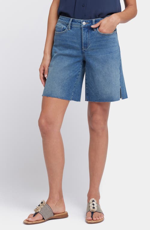 NYDJ NYDJ naomi relaxed raw hem denim shorts